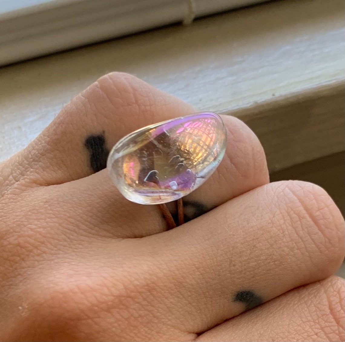 Angel Aura Ring | Etsy