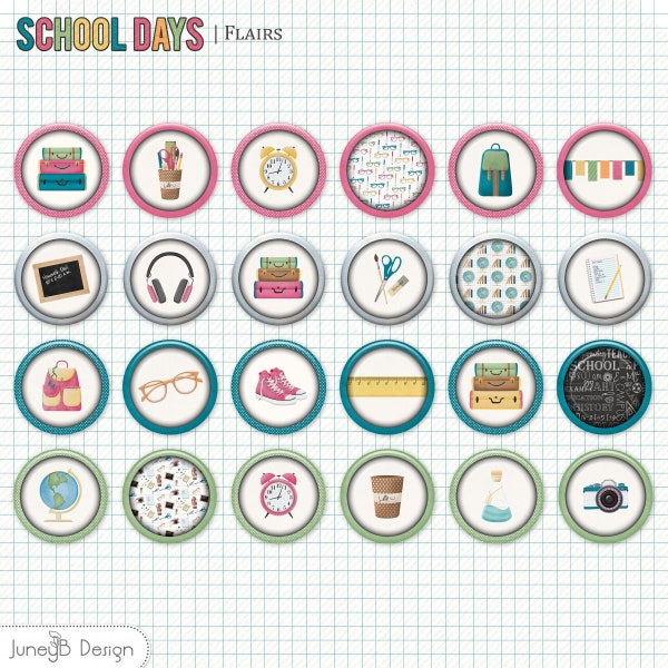 Scrapbook Buttons - Etsy