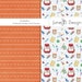 Back to School Digital Paper, School Supplies Pattern, Teacher ...