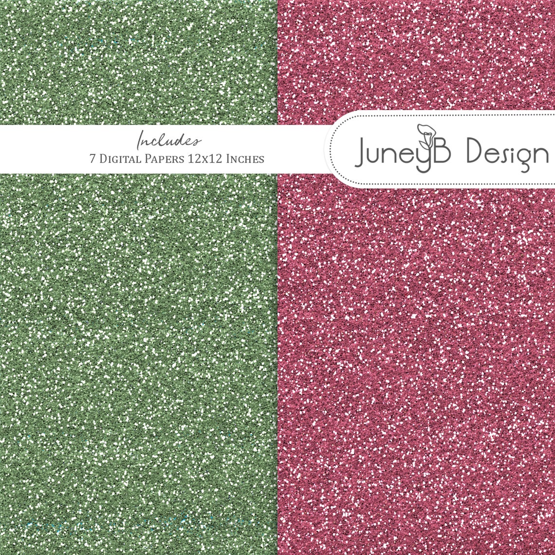 School Days Glitters Bright Colors Seamless Glitter 12x12 - Etsy
