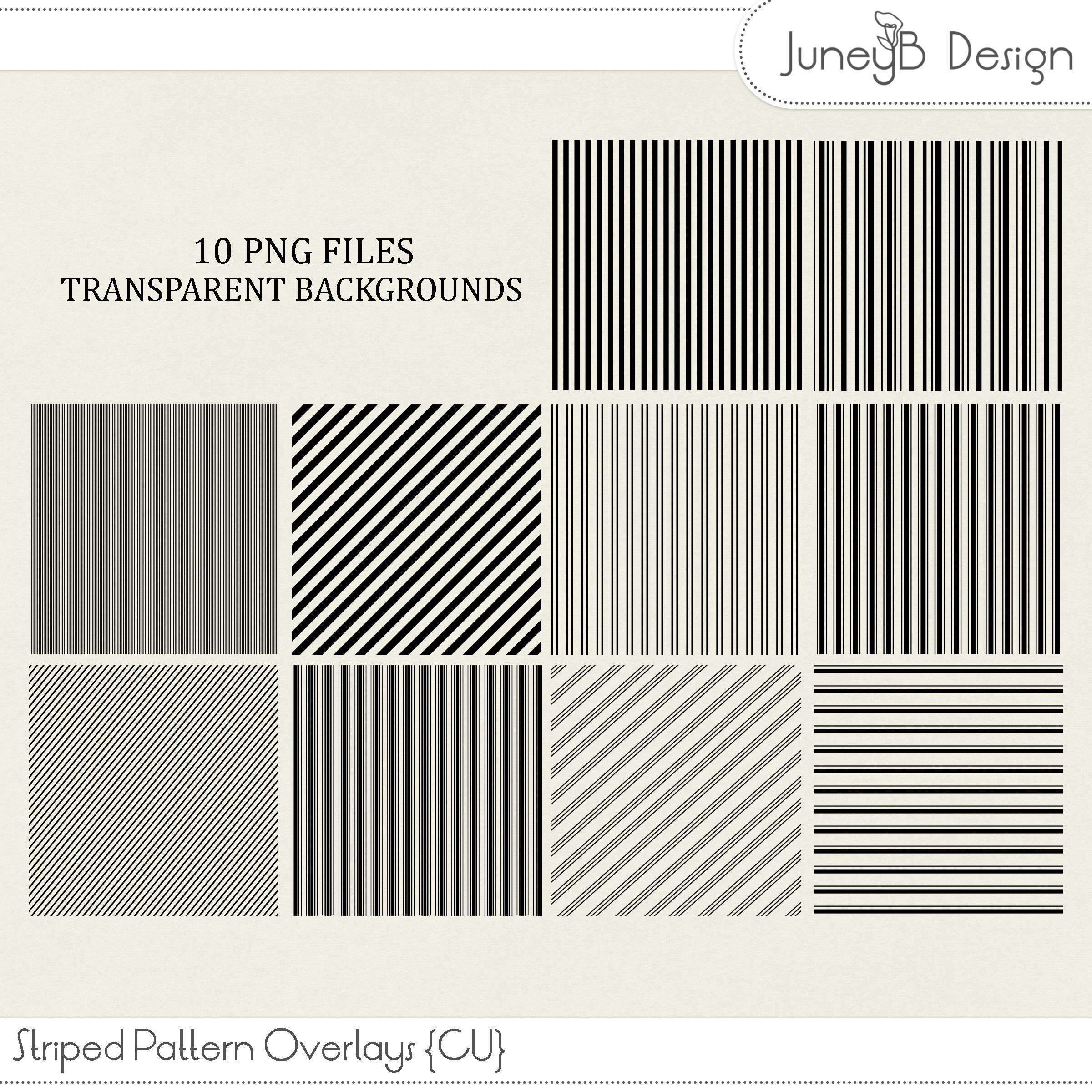 Striped Pattern Overlays, Black Pattern Overlays, Striped Paper ...