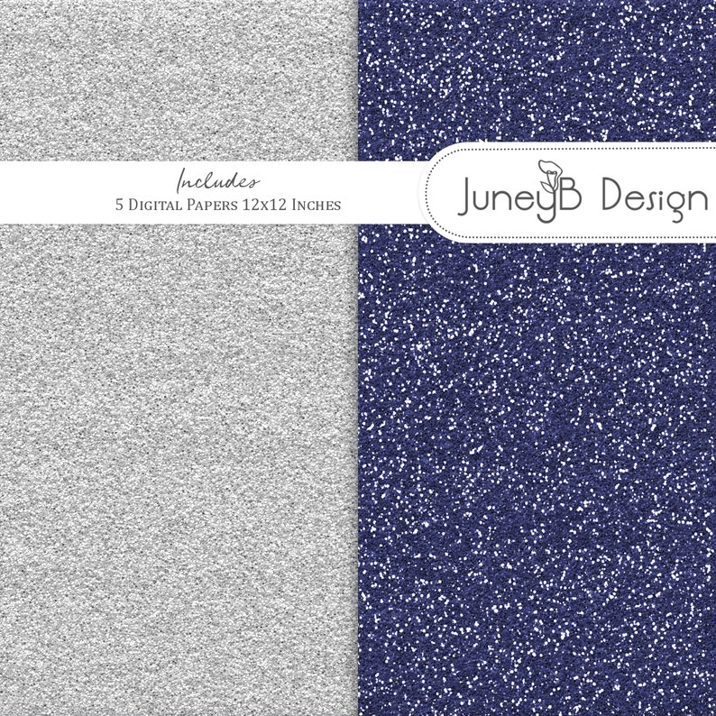 4th of July Scrapbook Glitter Paper, Seamless Glitter, Patriotic ...