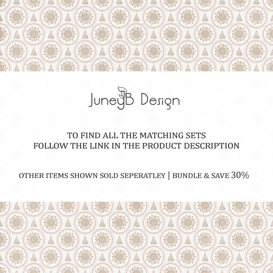 Nordic Christmas Paper Tree Clip Art Patterned Paper Trees | Etsy