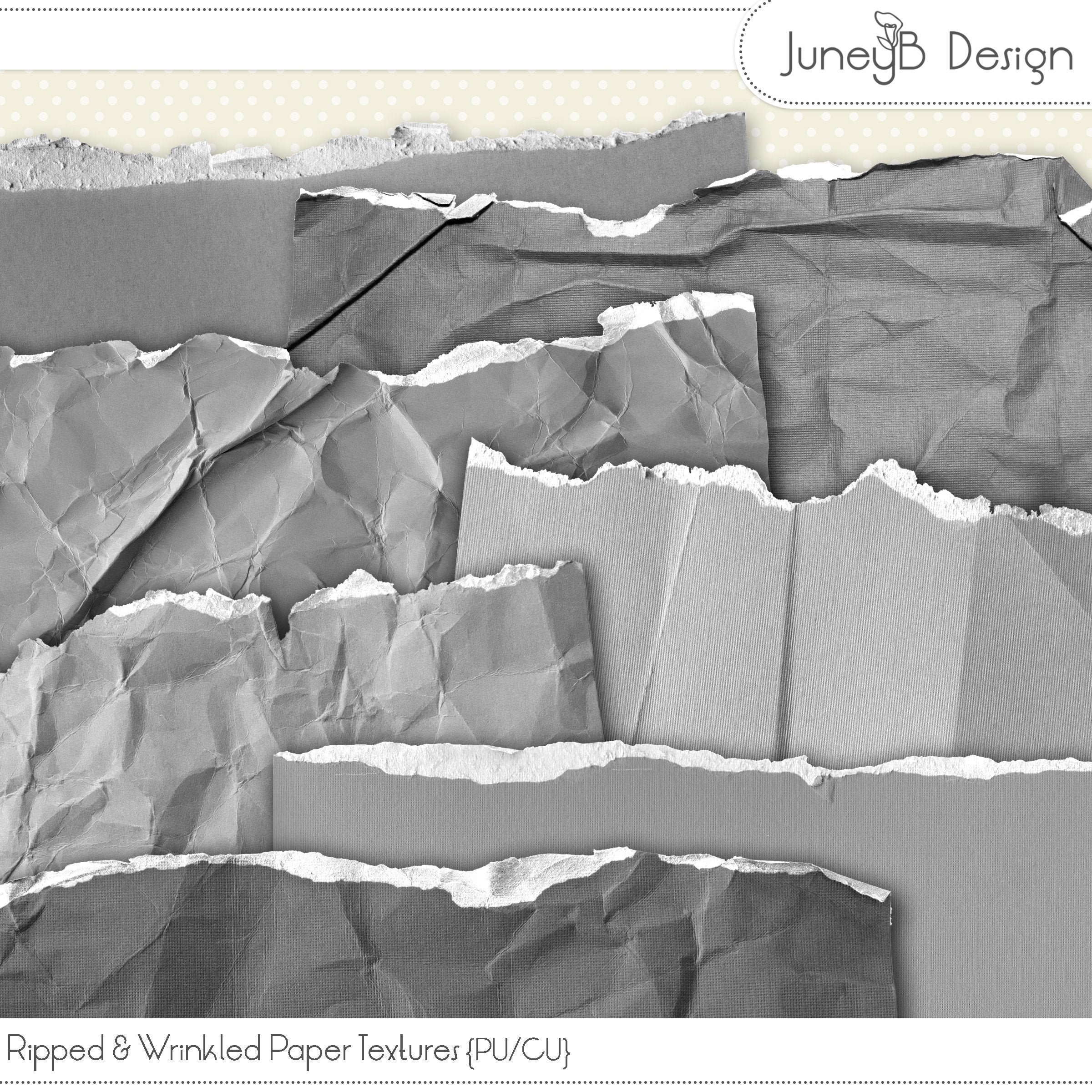 Ripped Edges Paper Texture