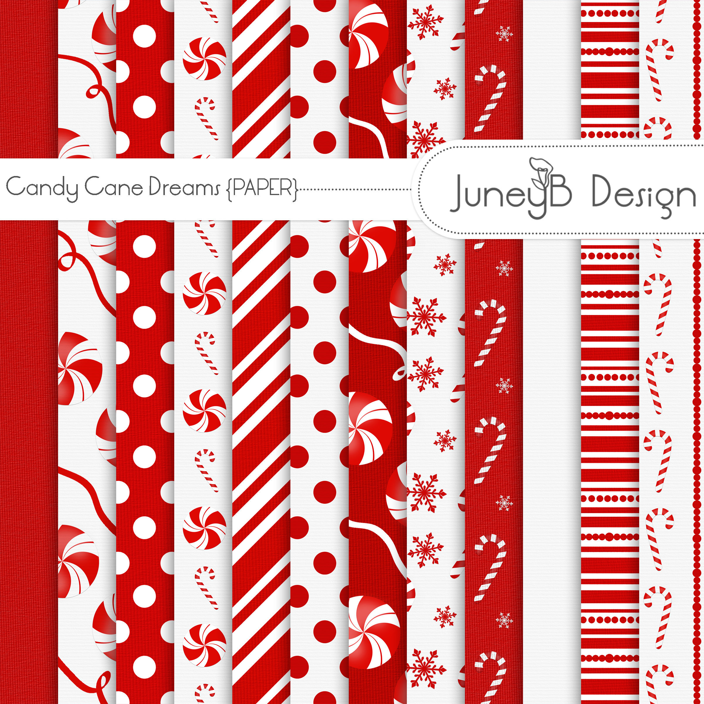 Printing & Printmaking Candy Cane Digital Paper Materials etna.com.pe