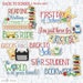 Back to School Kit School Graphics Teacher Papers School - Etsy