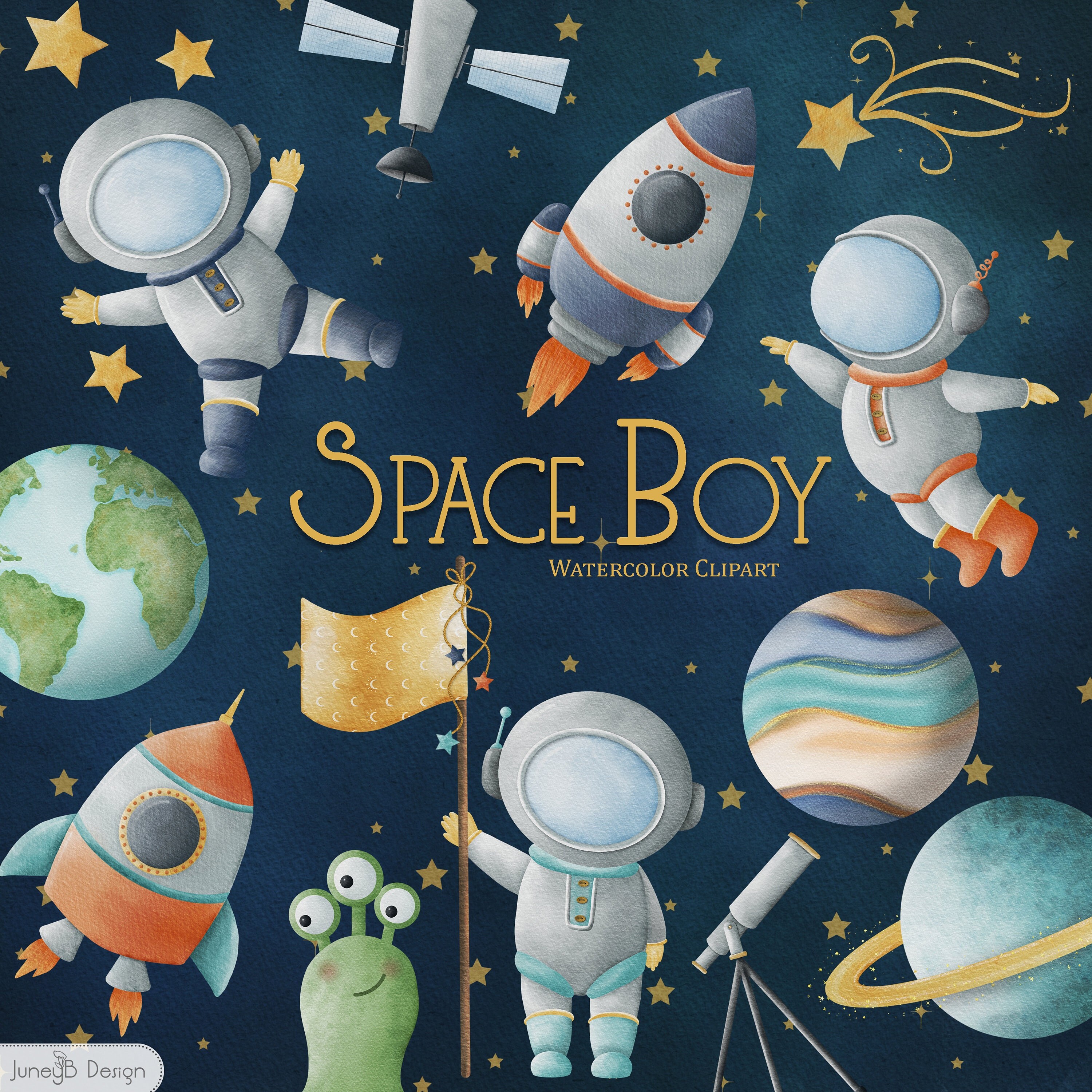 Boy Astronaut Clipart Images