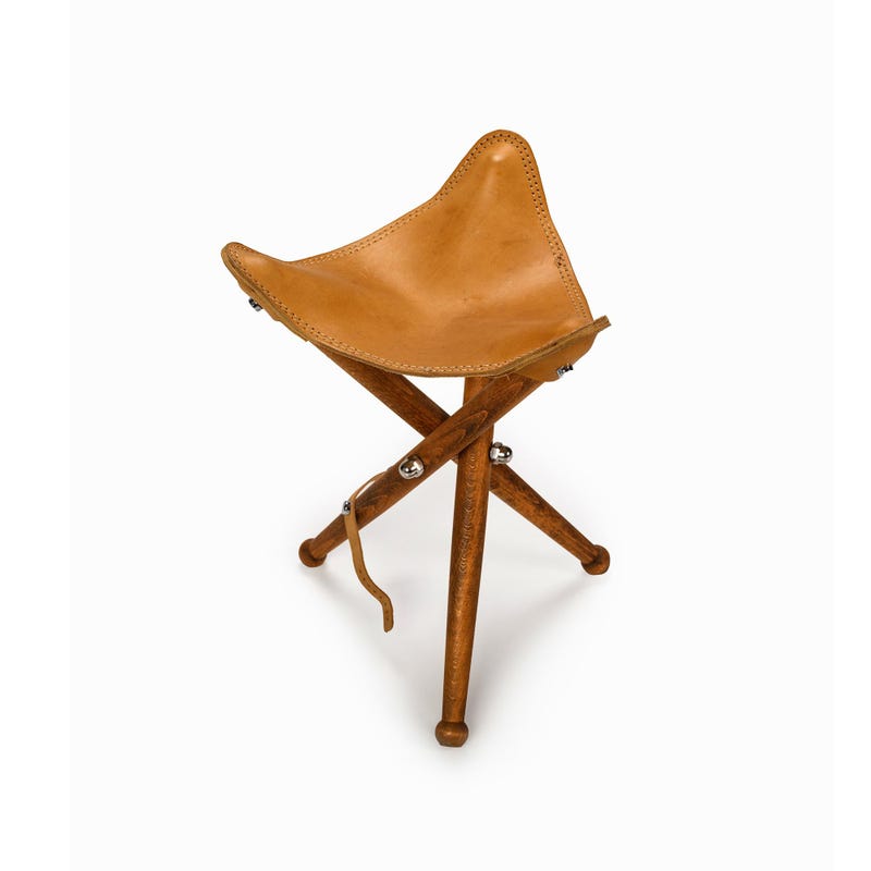 Rustic Wood Tripod Stool - Etsy UK