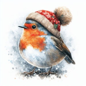 Christmas Robin PNG Christmas Robin Png Christmas Robin - Etsy
