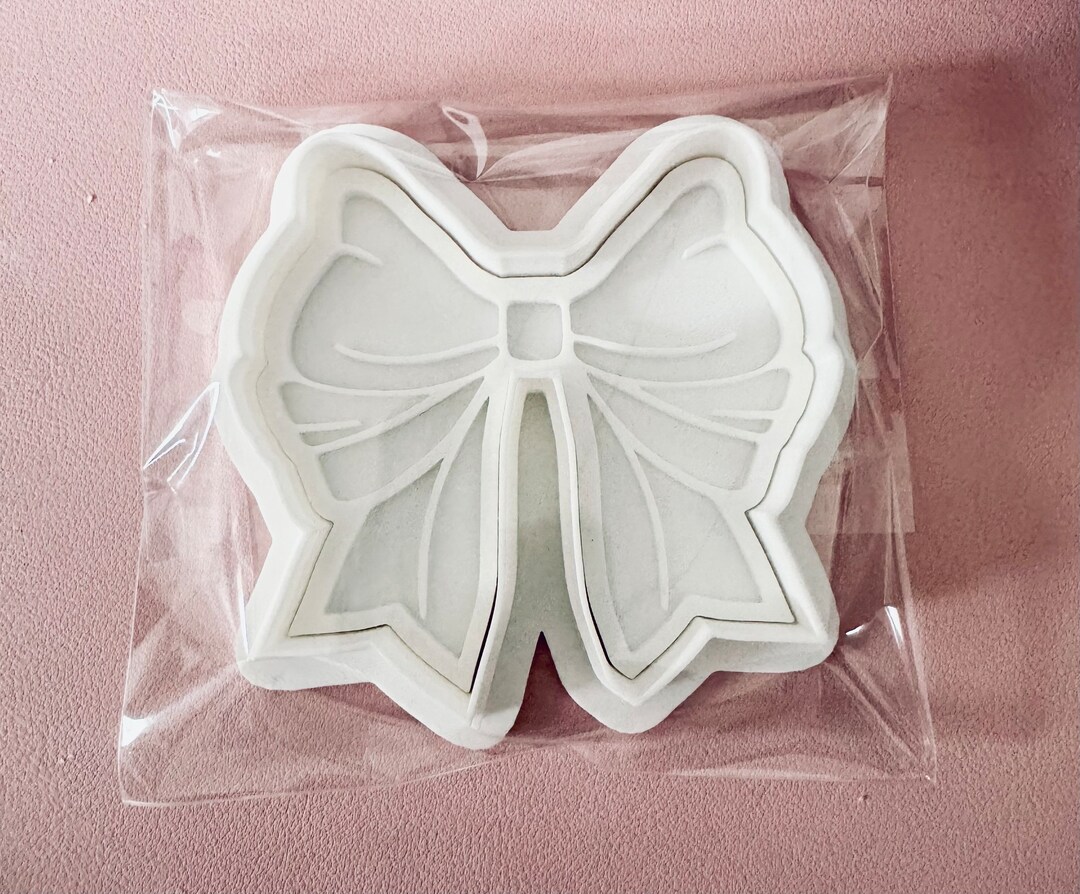 Coquette Bow Embosser and Cutter, Pla Stamp, Cookie, Cupcake, Baby ...