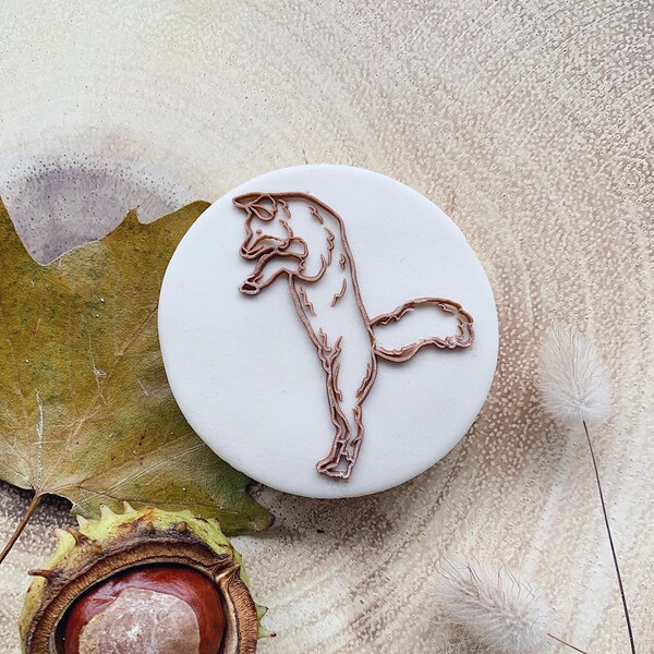 Fox Stamp - Etsy UK