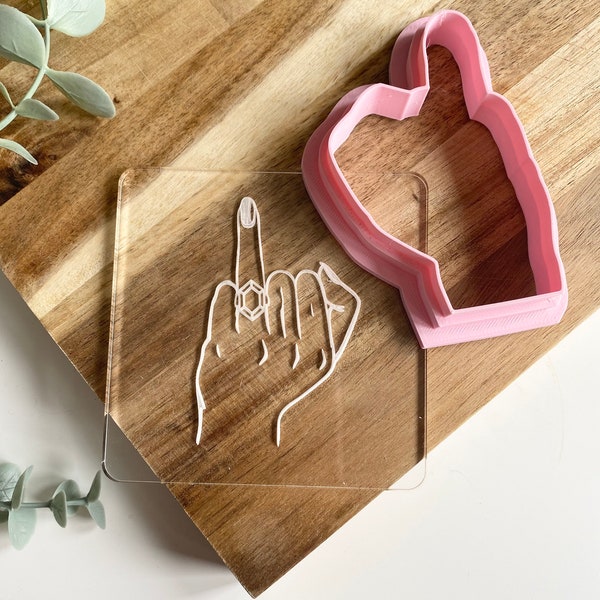 Finger Cookie Cutter - Etsy