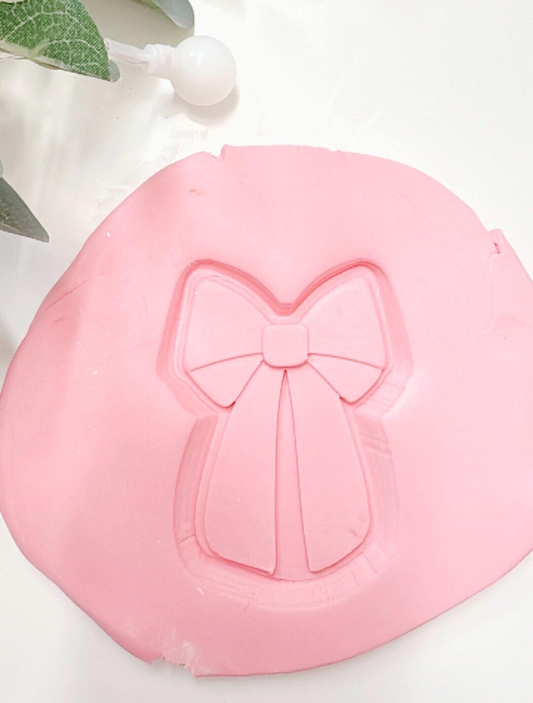 Bow Embosser, Stamp for Cookie, Cupcake, Debosser, Cookie Embosser ...