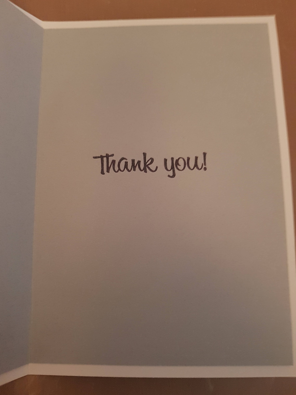 Pack 4 Cards. Thank You Just a Note Just for You and - Etsy