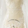 L17-066 // SOFT NET Lace- to Combine for Bridal Dresses, Net Pattern ...