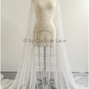 Sparkle Beaded Lace Fabric With Lines/ Couture Lace Fabric With Beads ...