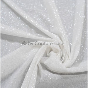 Exquisite Shiny Glitter Stretch Tulle Fabric / Elegant Mesh Tulle Lace ...