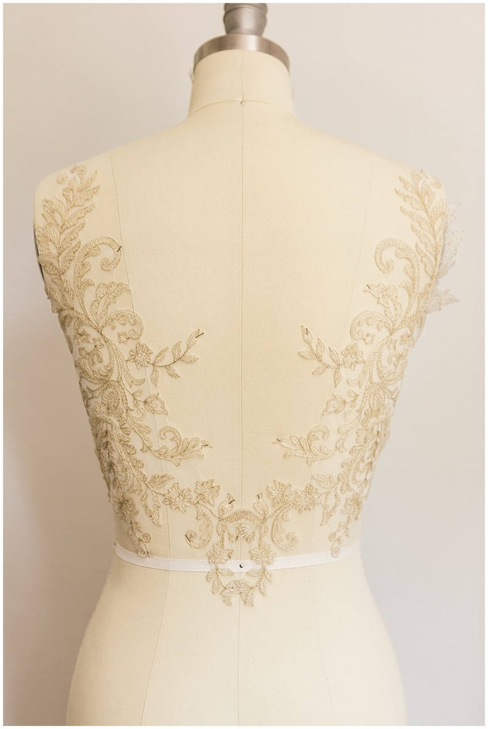 A17-070 // FILIGREE GOLD Lace Flower Appliqué Lace Flower - Etsy