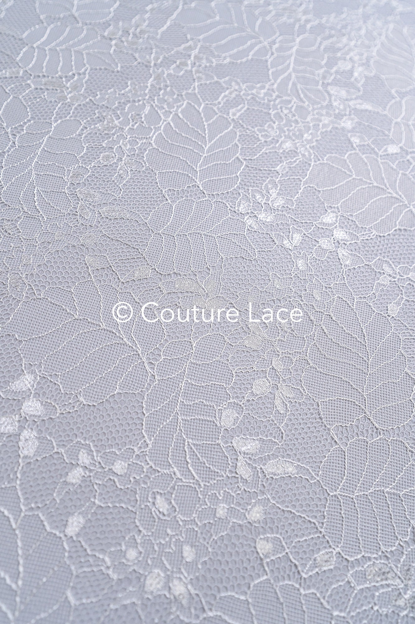 French Floral Chantilly Lace: Bridal Raschel Lace Fabric - Etsy