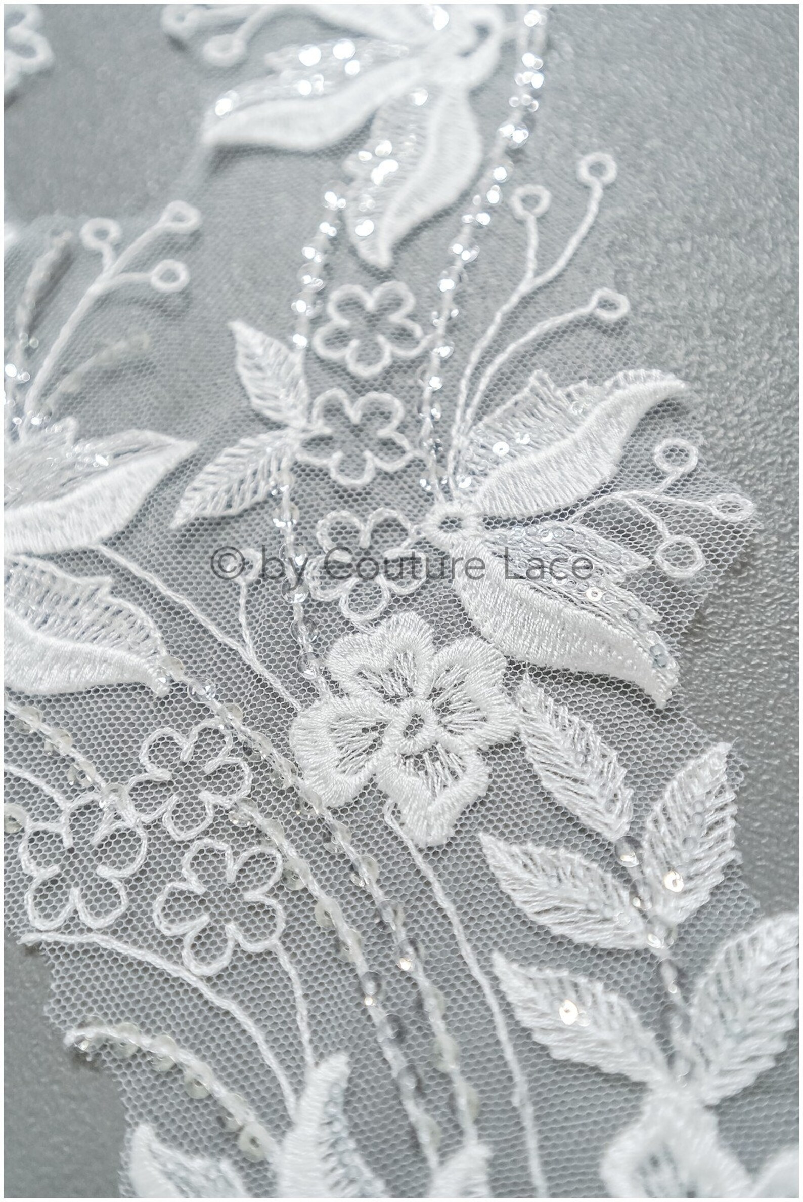 A23-314// Romantic Wild Flower Lace Patch/ Cotton Embroidered Flower ...