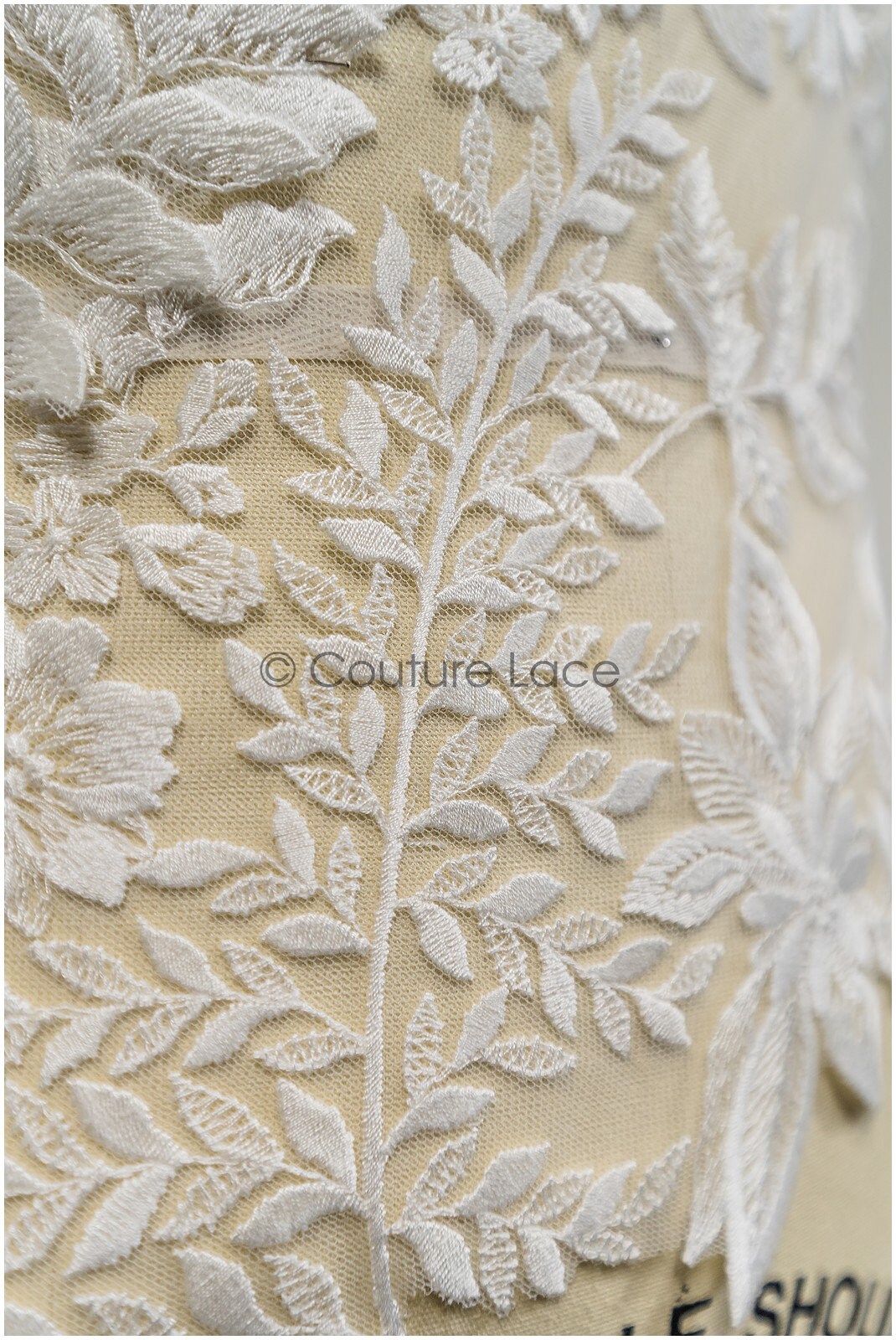 A21-248 // Wildflower Lace Patch, Flower Lace Applique, Lace Flower ...