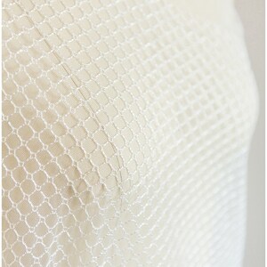 L17-065 // SOFT NET Lace- to Combine for Bridal Dresses, Net Pattern ...