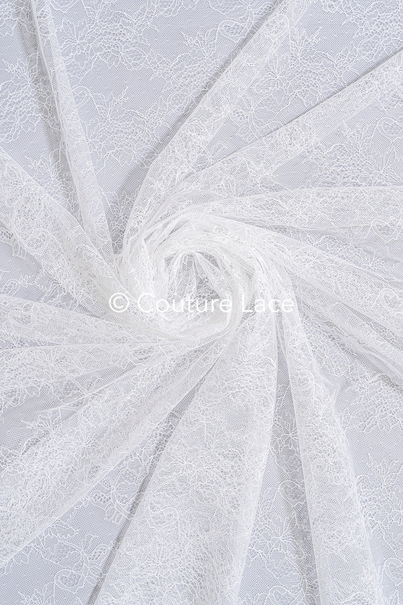 French Floral Lace/ Bridal Raschel Lace/ French Veil Lace/ Bridal ...