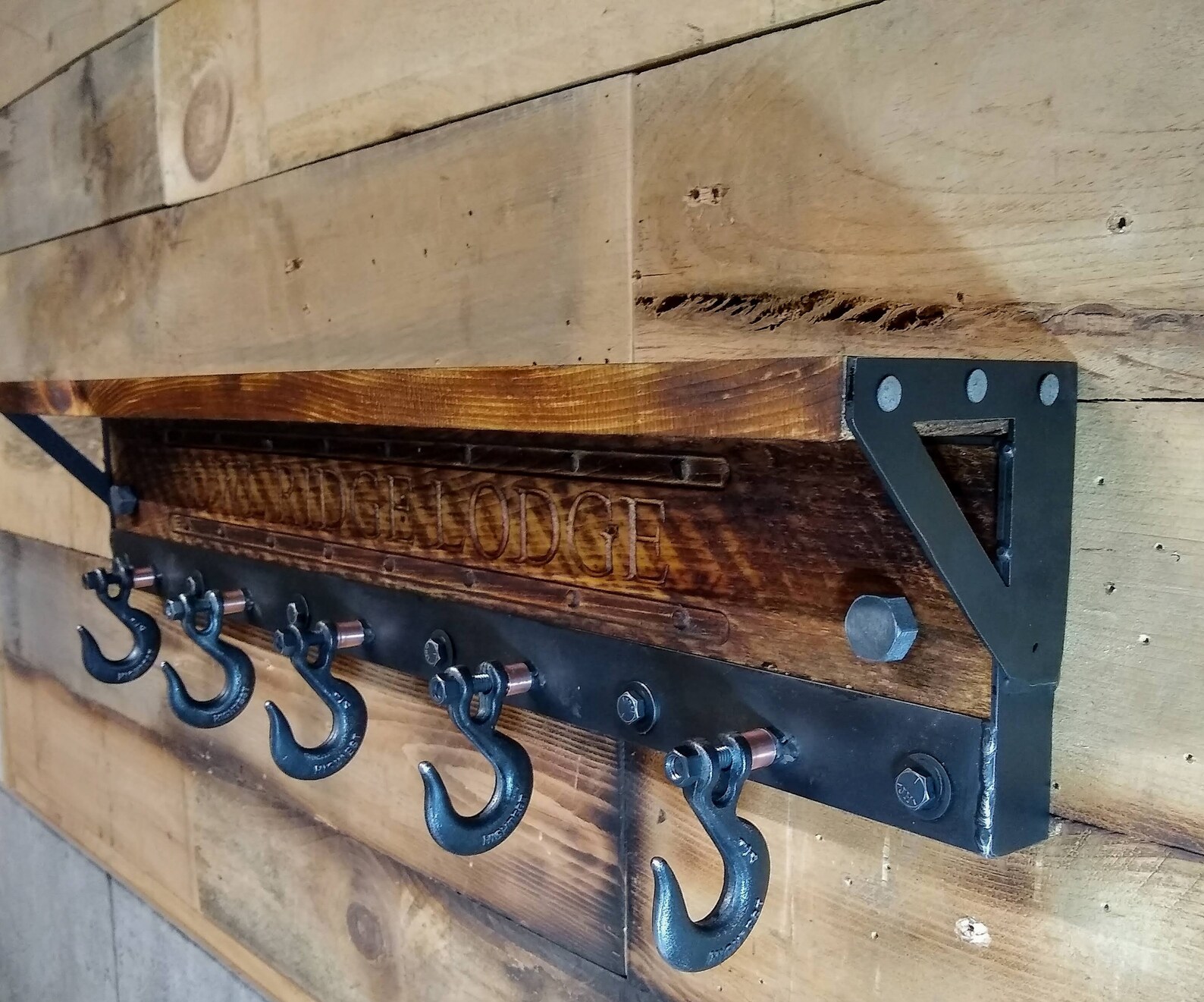 Industrial Coat Rack | Etsy
