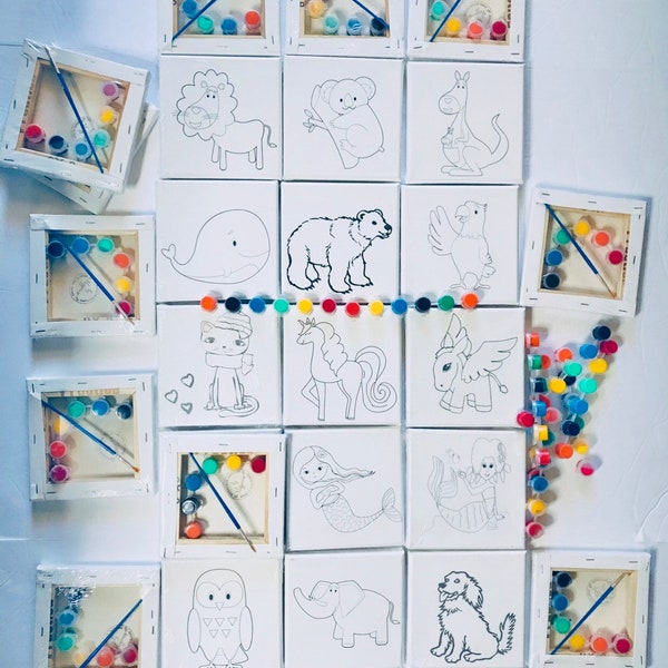 Kids Canvas Art - Etsy