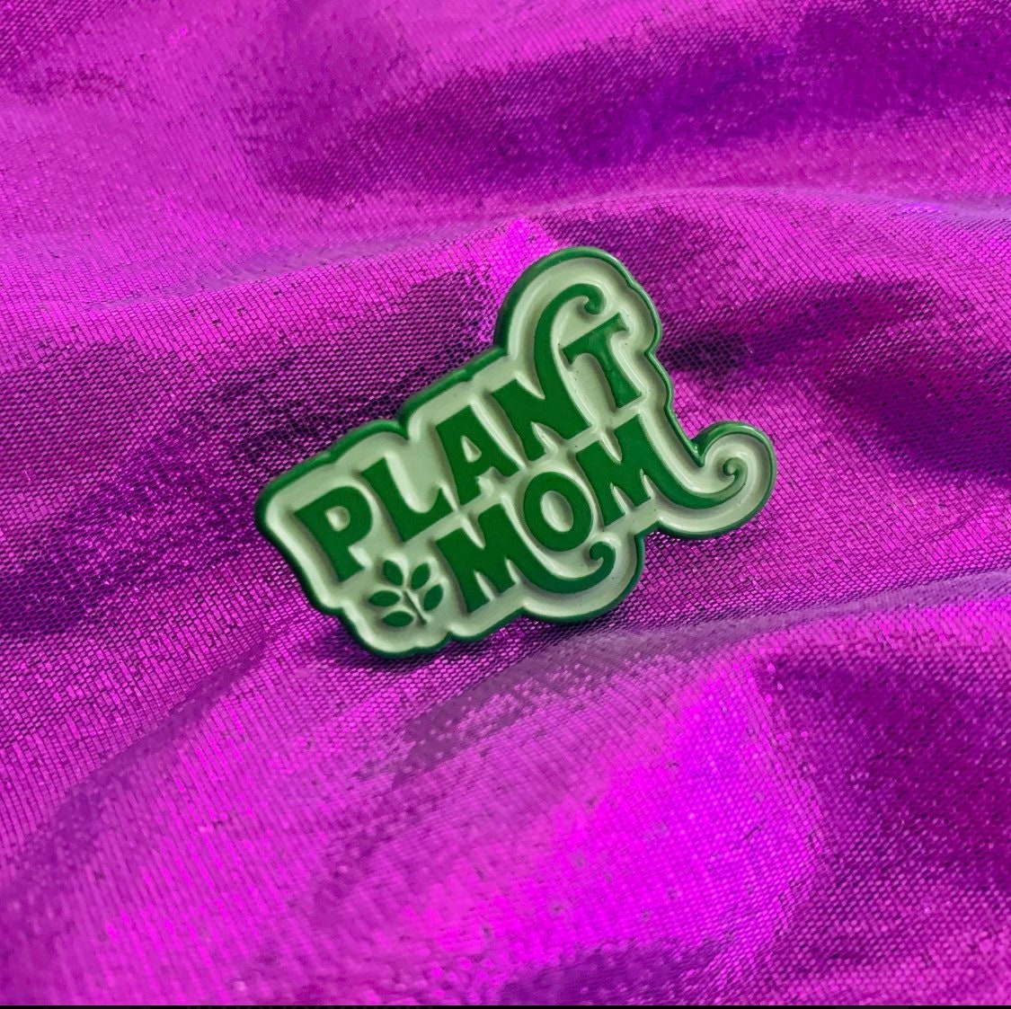 PLANT PINS Plant Mom Lady Daddy or Parent 70s 80s Retro - Etsy