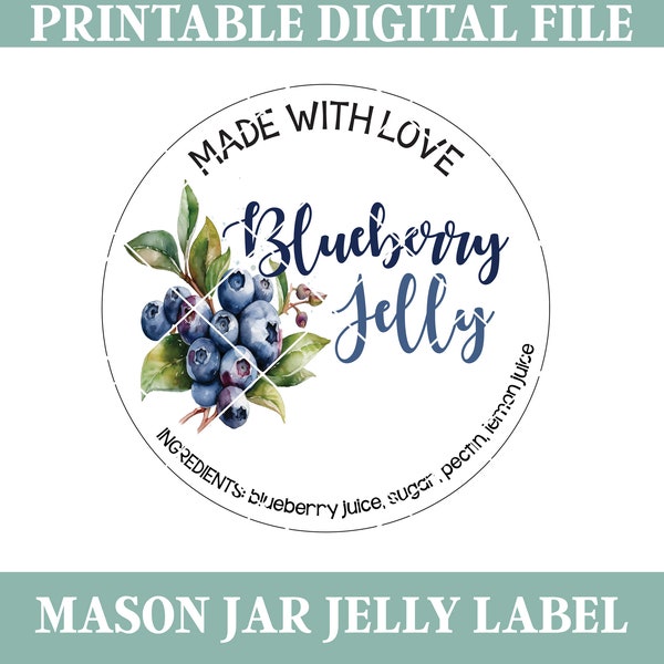 Jelly Labels - Etsy