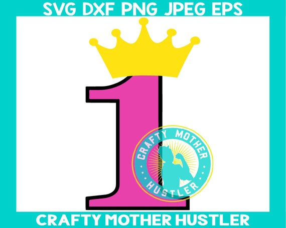 Embellishments dxf and png instant download princess birthday svg tiara ...