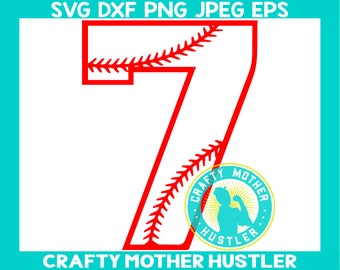 Baseball Varsity Number 2 Perfect for Shirts and Birthdays | Etsy