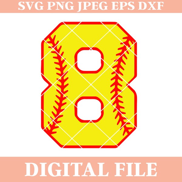 Softball Iron On - Etsy