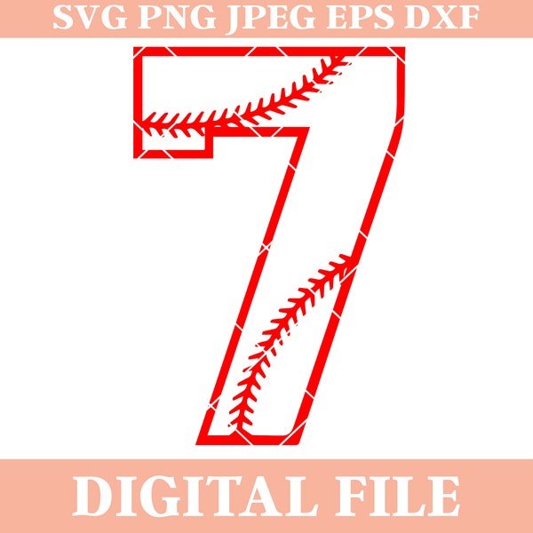 Baseball Number - Etsy