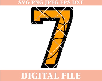 Basketball Outline Download File Basketball SVG DXF EPS Png - Etsy