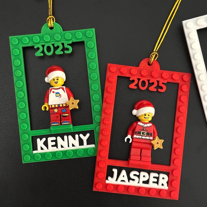 Personalized Legos Christmas Ornaments - Etsy
