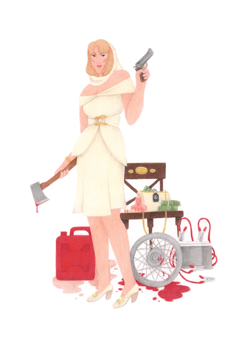 Debbie Jellinsky Addams Family Values Print | Etsy