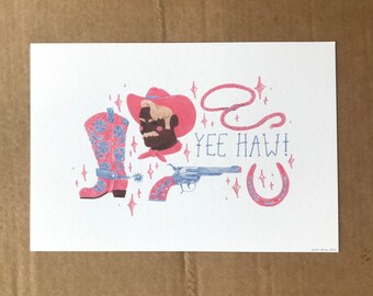 Yee Haw Cowboy | Etsy