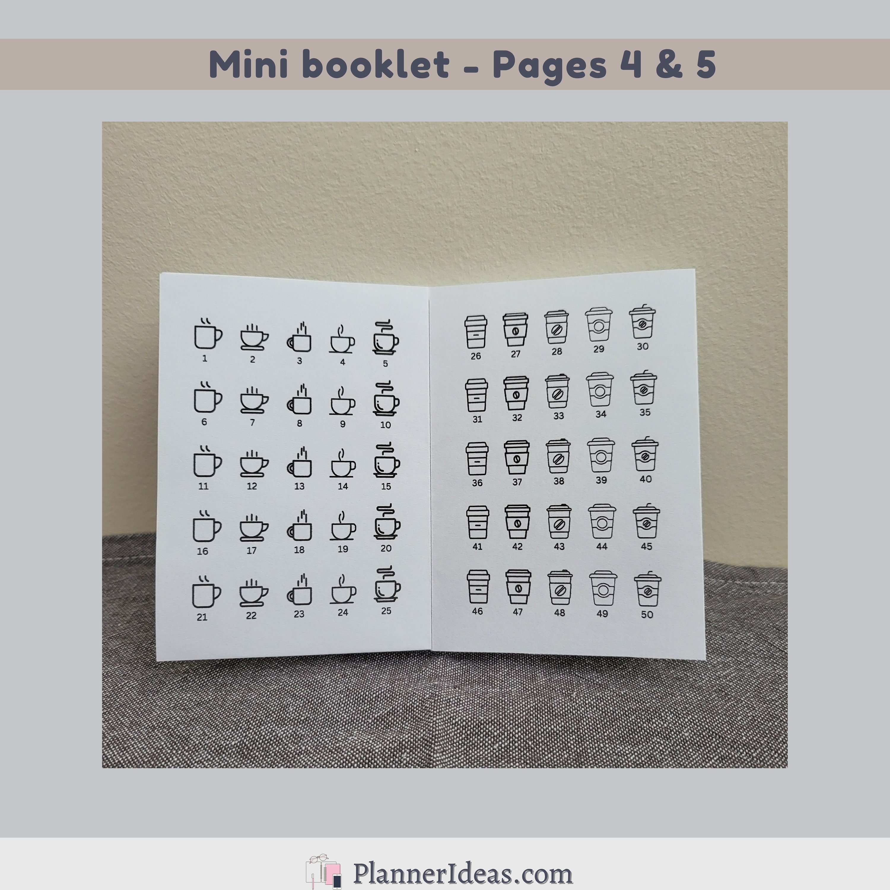 Foldable Printable Pocket Wallet Size Notebooks 100 Days Savings ...