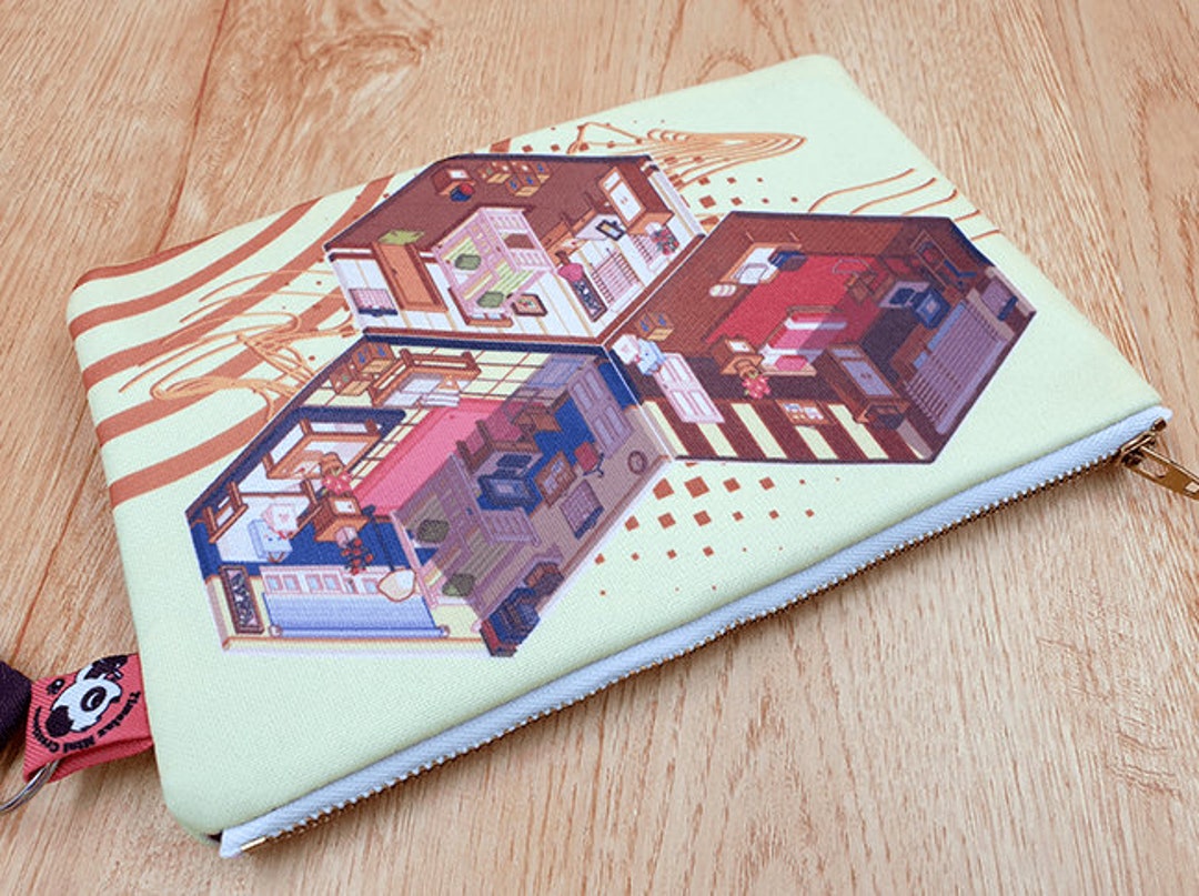 Pixel Zipper Pouch, Cute Pouch, Pixel Art, Travel Pouch, Coin Purse ...