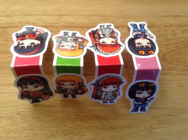 Persona Magnetic Bookmarks Persona Yukiko Magnetic Bookmark - Etsy