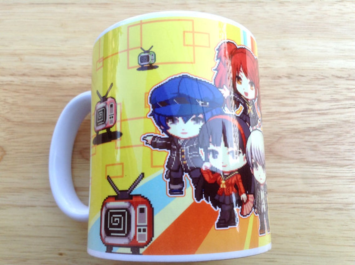 Persona 4 mug Persona 4 ceramic mug 11 oz mug Persona 4 | Etsy