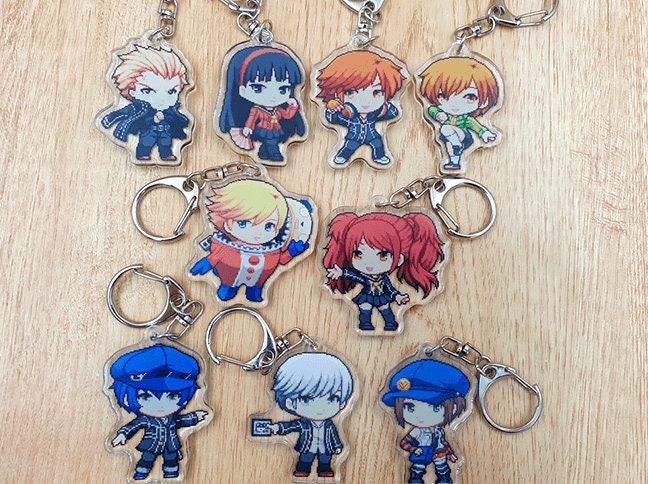 Persona 4 Acrylic Charms, Persona 4 Keychain, Persona 4 Acrylic ...