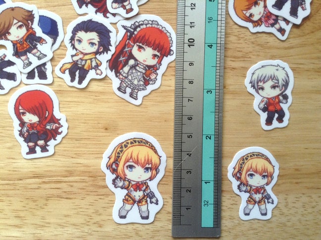 Persona 3 Vinyl Stickers Video Game Minato Arisato Akihiko - Etsy