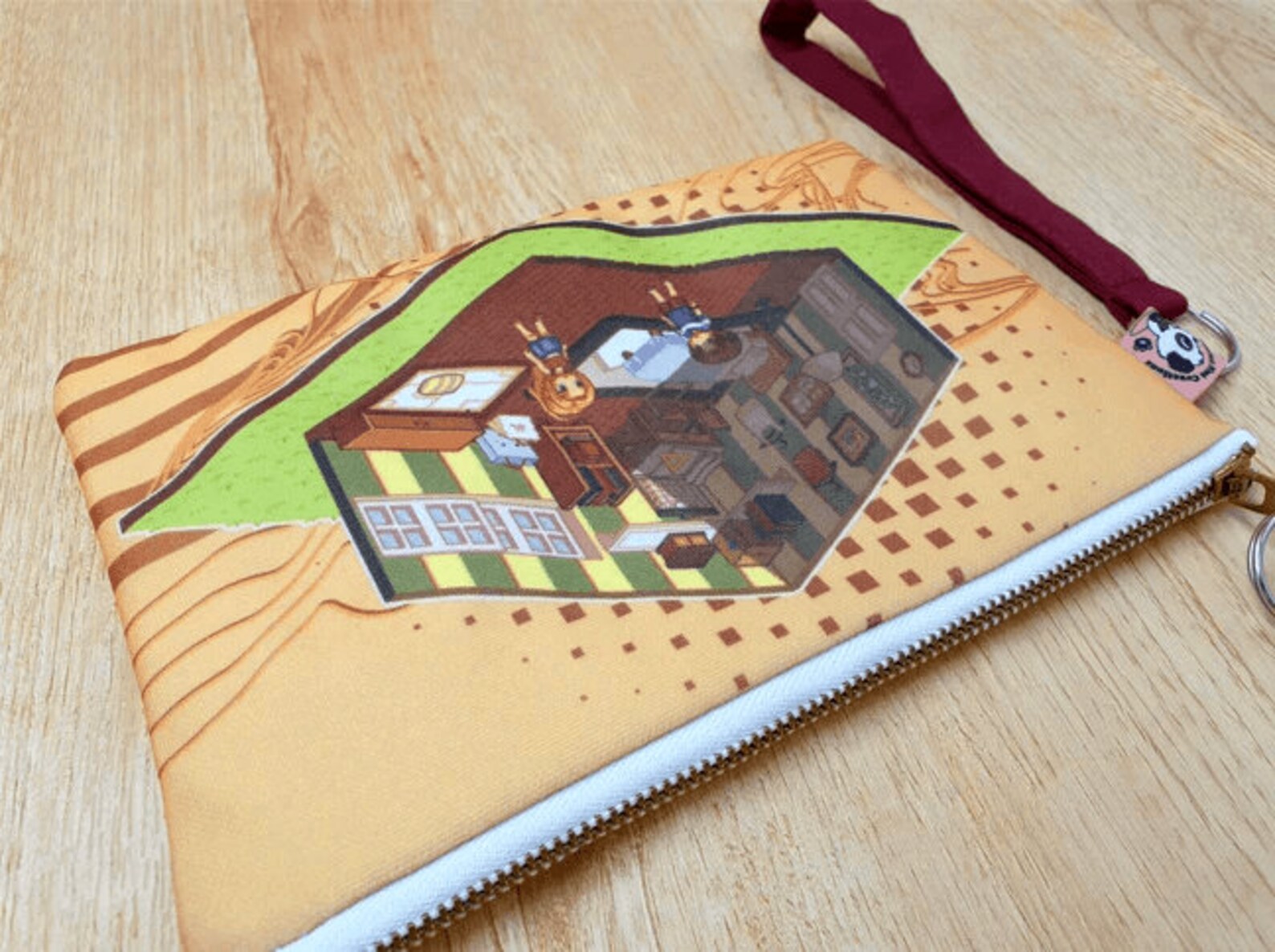 Pixel Zipper Pouch Cute Pouch Pixel Art Travel Pouch Coin - Etsy Ireland