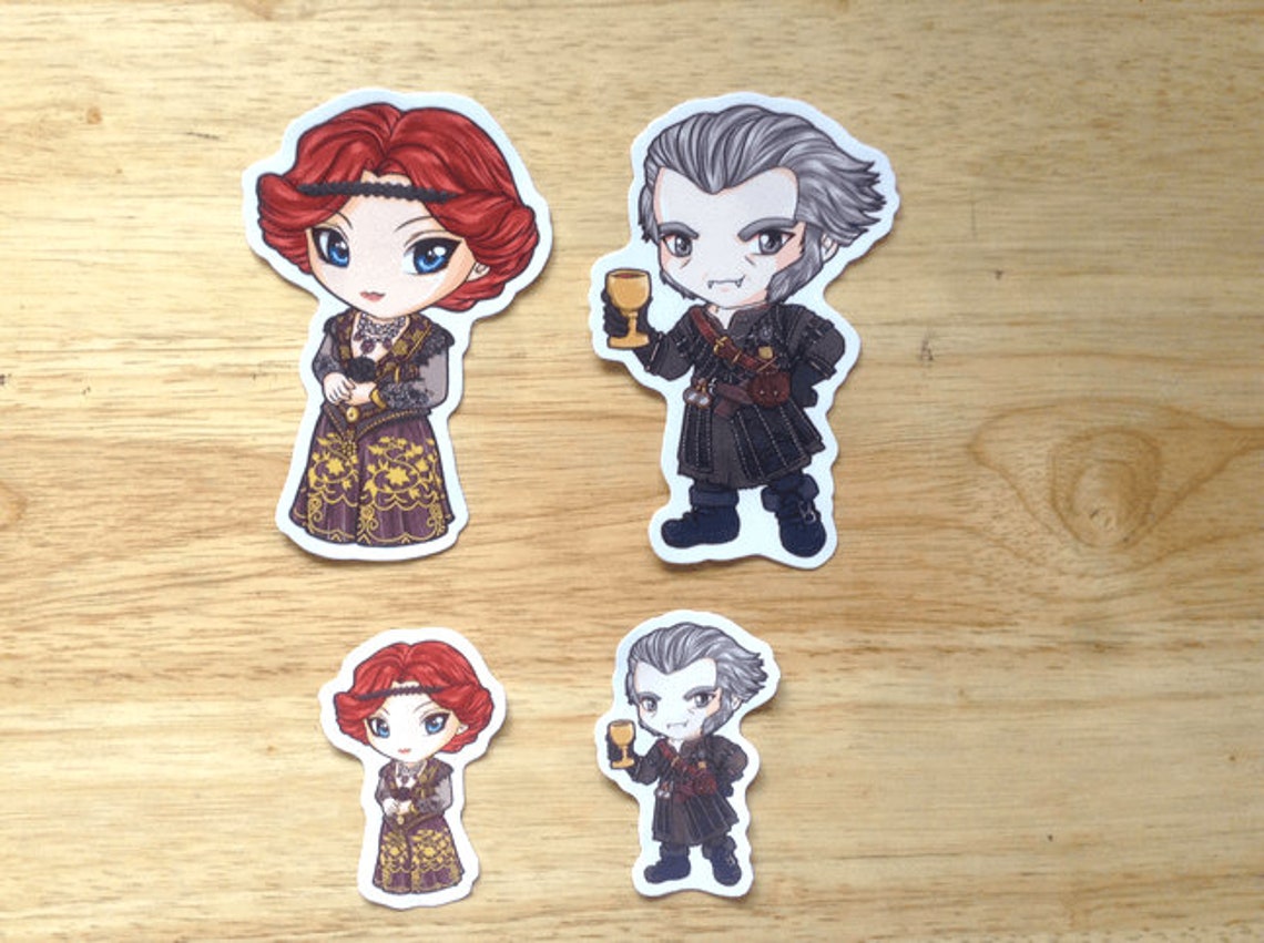 Witcher 3 Vinyl Stickers Witcher 3 Geralt Witcher 3 Yennefer - Etsy