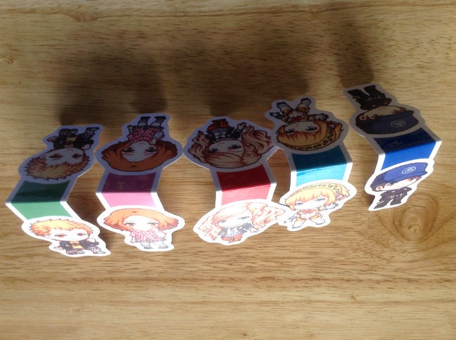 Persona Magnetic Bookmarks Aigis Magnetic Bookmark Persona | Etsy