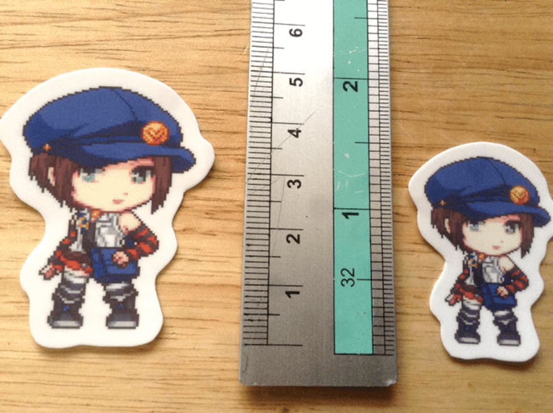 Persona 4 Vinyl Stickers Video Game Sticker Yu Narukami - Etsy