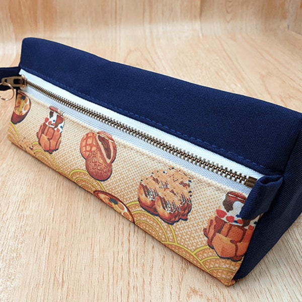 Japanese Triangle Zipper Pouches - Etsy